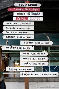 Direction Sign Seoul - DanielMcBane.com